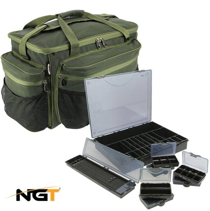 NGT Large Carryall with Tackle Box Set (093) • NGT Tackle Shop
